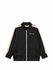 Куртка Palm Angels Logo-print side-stripe track jacket, размер 104, черный/серый...
