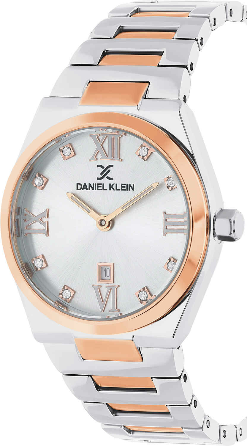 Наручные часы Daniel Klein Premium, серебряный, золотой, белый, серый — фото 1