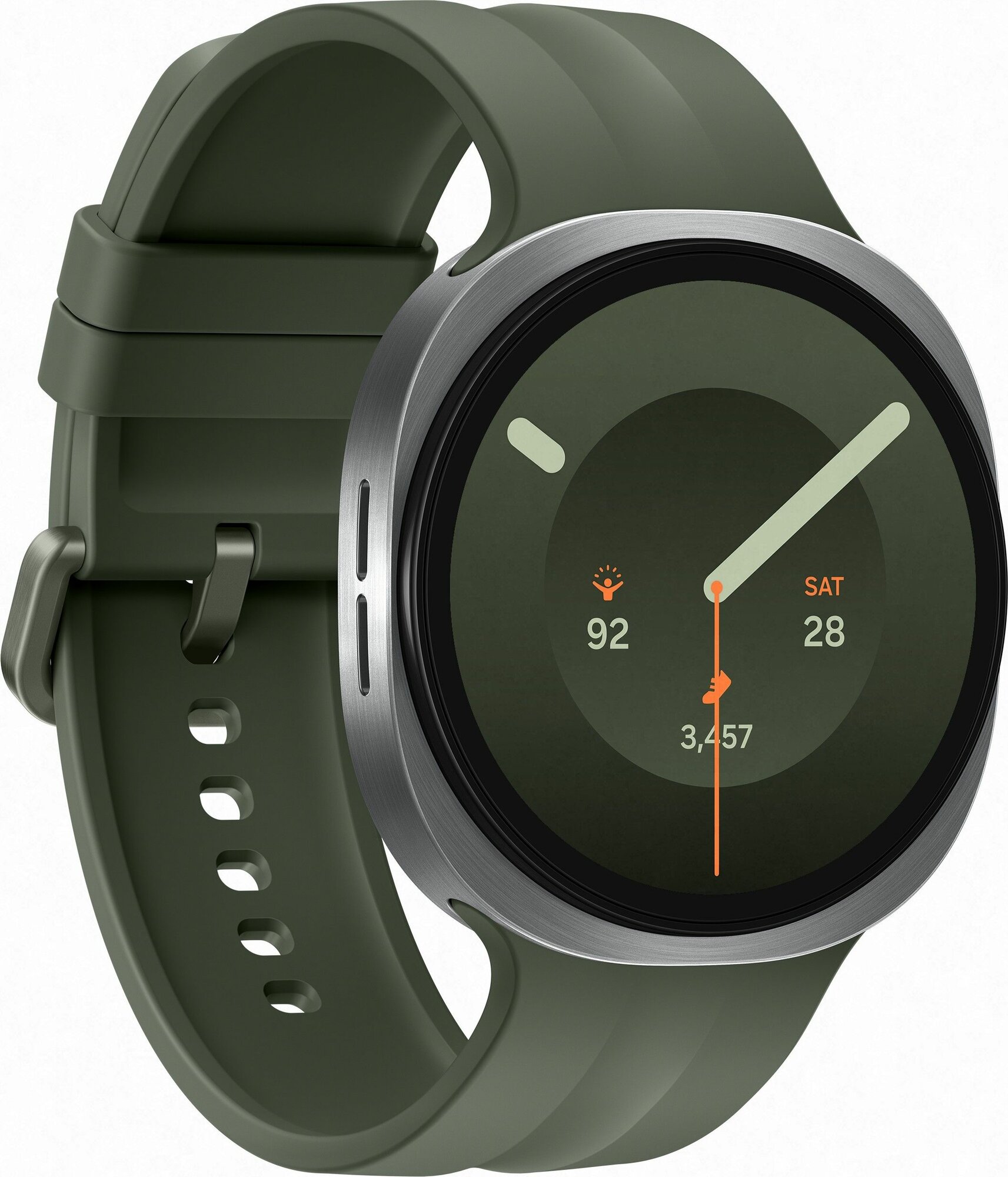 Умные часы Samsung Galaxy Watch9 44 мм, Wi-Fi, Silver (Серебро), Sports Band