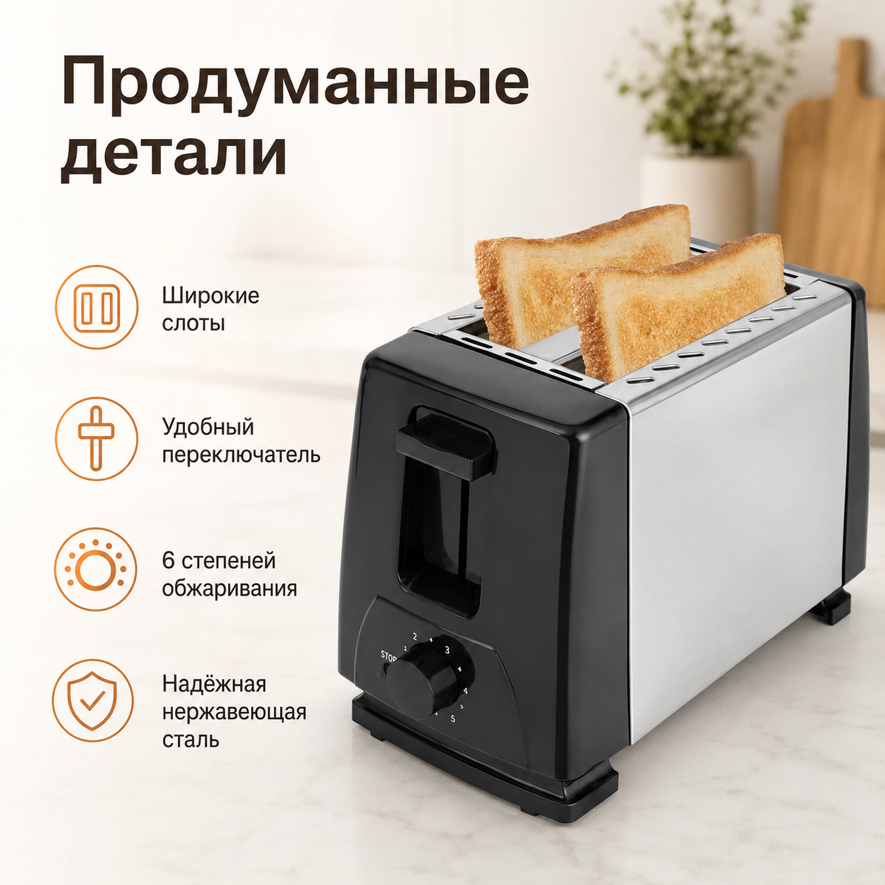 Хлебопечка GALAXY LINE GL2700, 19 программ, максимальный вес выпечки 750 г, коричневый/серебристый