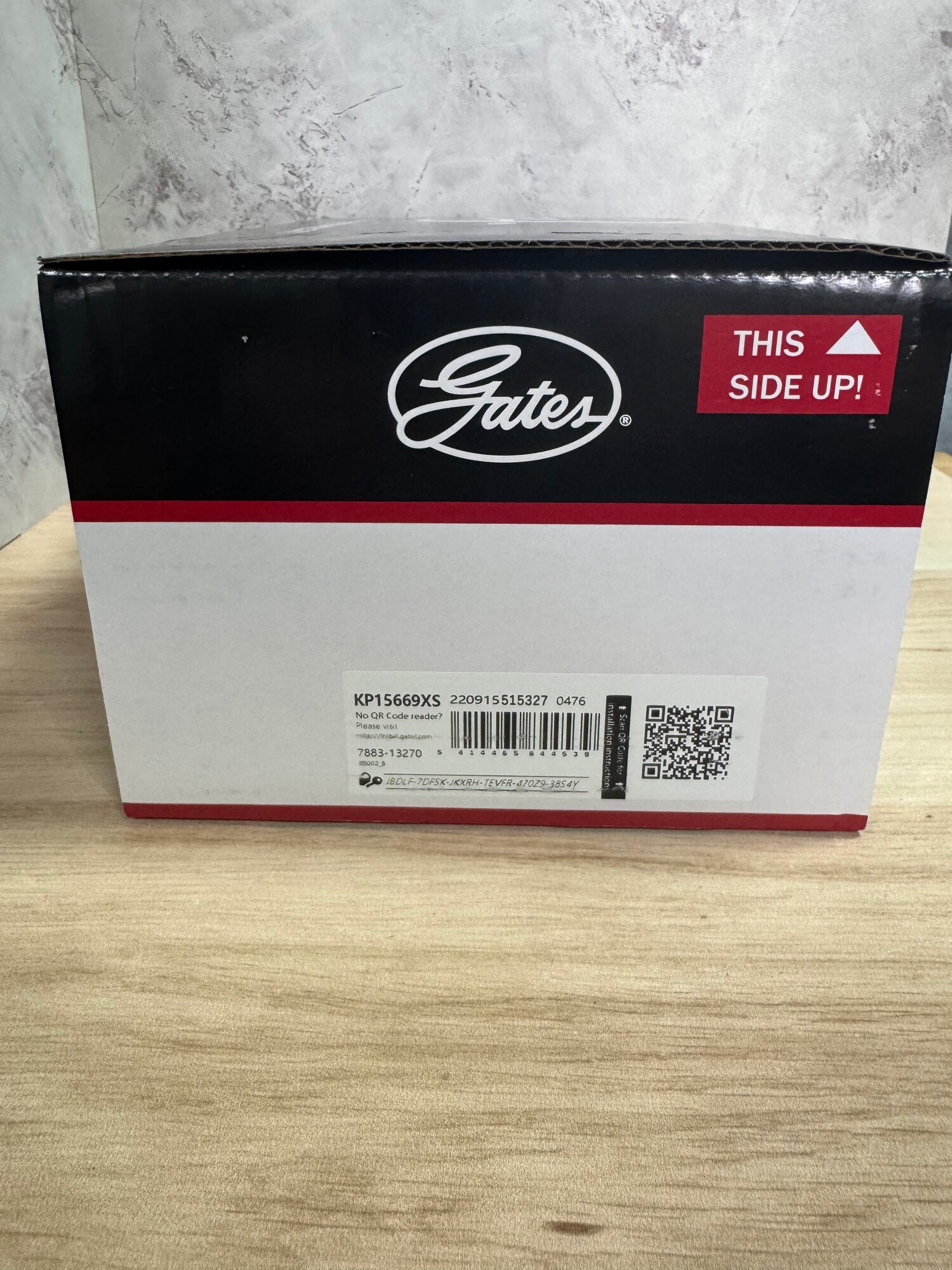 Ремкомплект ГРМ, GATES KP15669XS (ремень ГРМ+ 1 ролик + помпа + аксс.) для FORD Focus II-III Fusion Mondeo IV 1.4-1.6