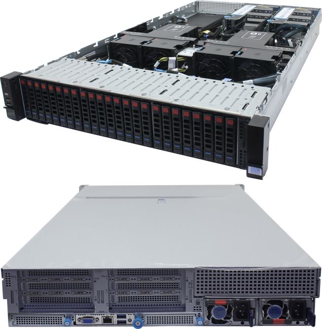 (Z1050815) : (ТХП) 2xXeon Gold 6444Y/ 8x32 Гб/ 2x1.92 Тб NVMe SSD/ 24 Гб RTX PRO 4000 Blackwell/ 2 x 1 Гбит/минпромторг 10726806