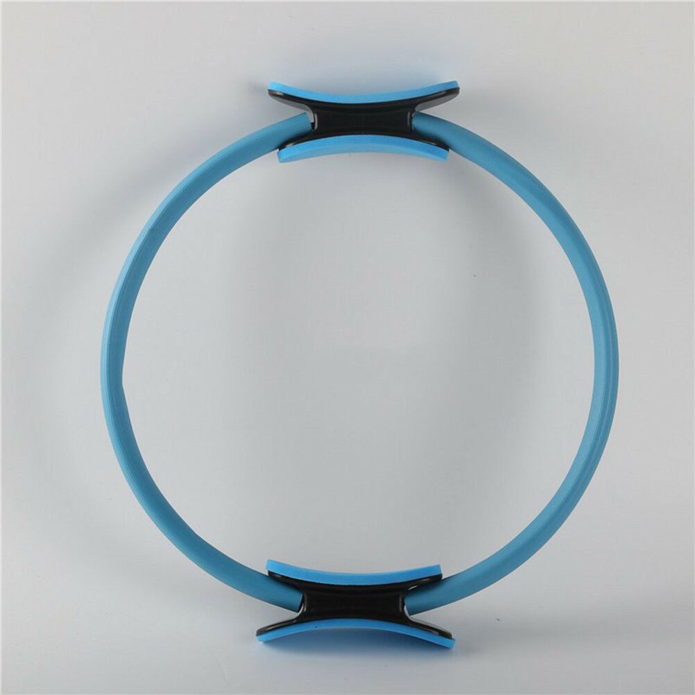 Yoga Pilates Колесо Для Тренировок Прочный И Практичный Инструмент 38*2Cm С Антискользящей Ручкой Khaki