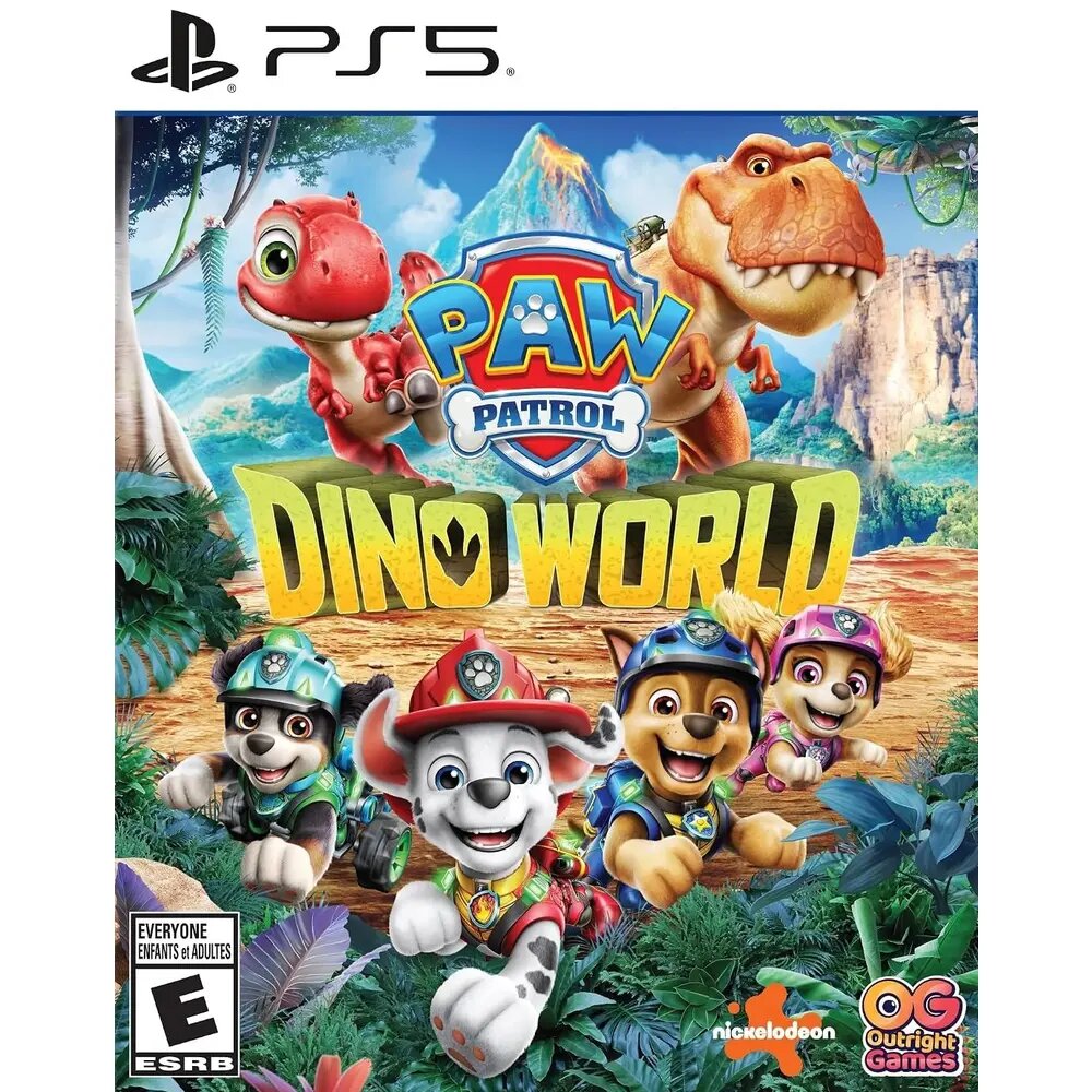 Игра PAW Patrol Dino World (PS5) 3dclouds Blu-ray диск 3+