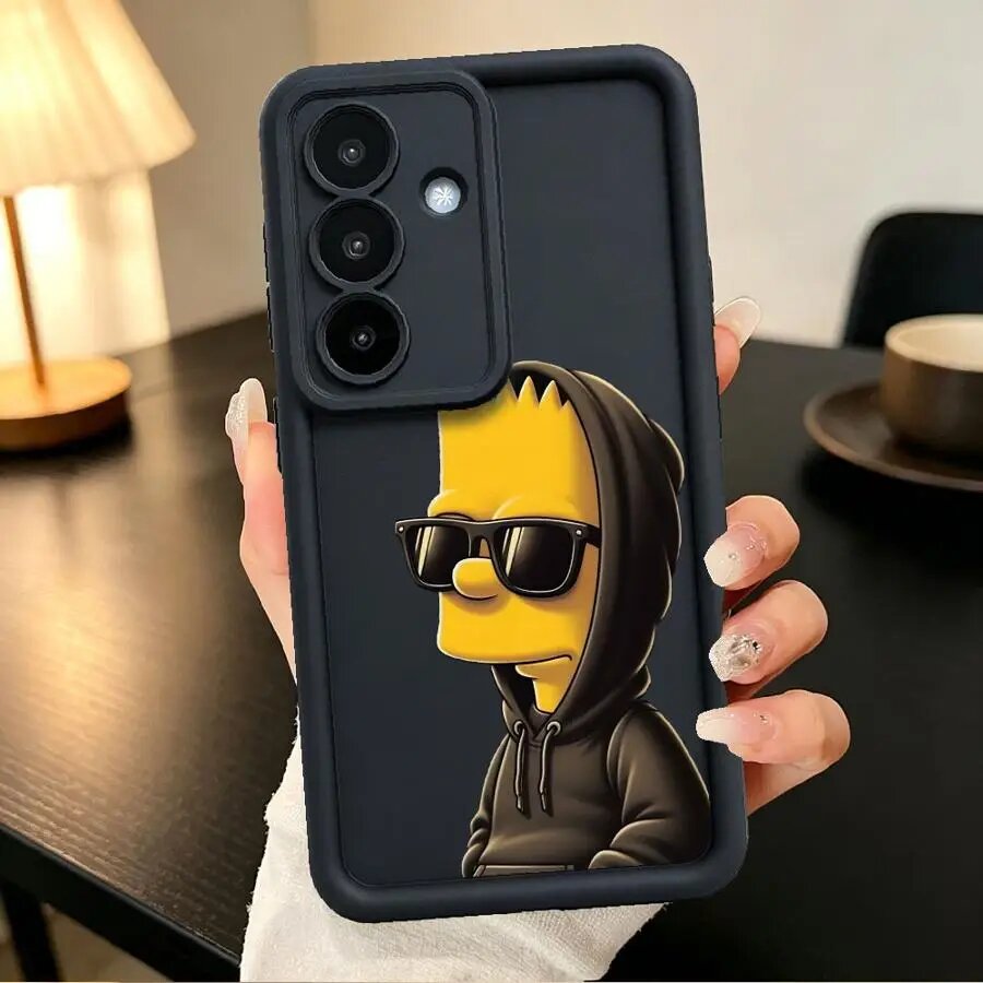 Чехол для телефона S-Simpsons Cool Bart для Samsung Galaxy S26 S23 FE Galaxy S26 Ultra, Mix01