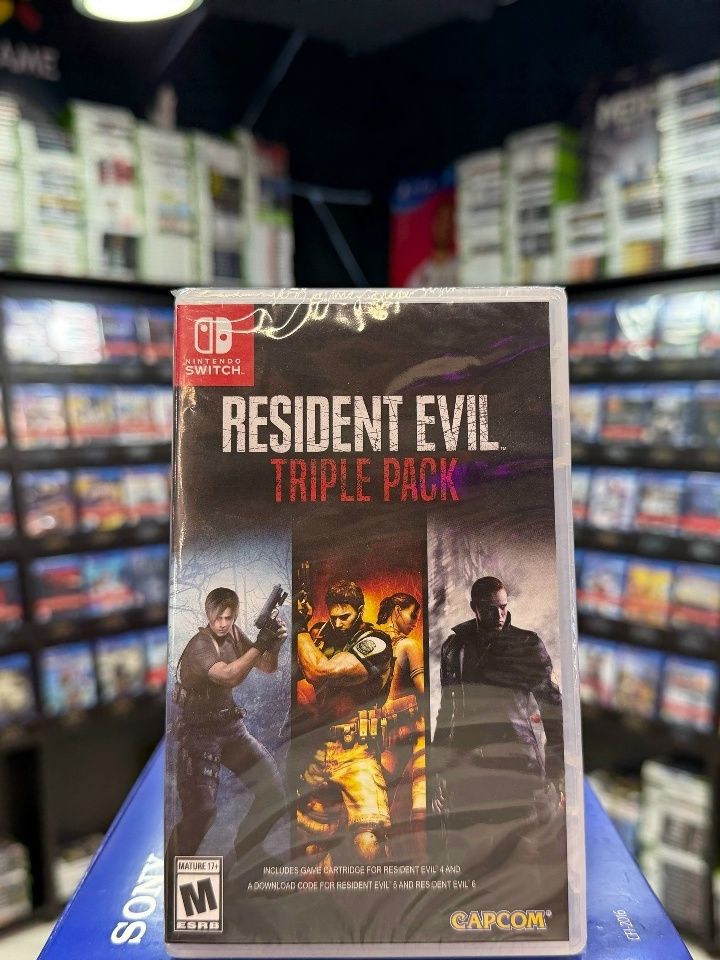 Игра Картридж Resident Evil Triple Pack (Nintendo Switch)
