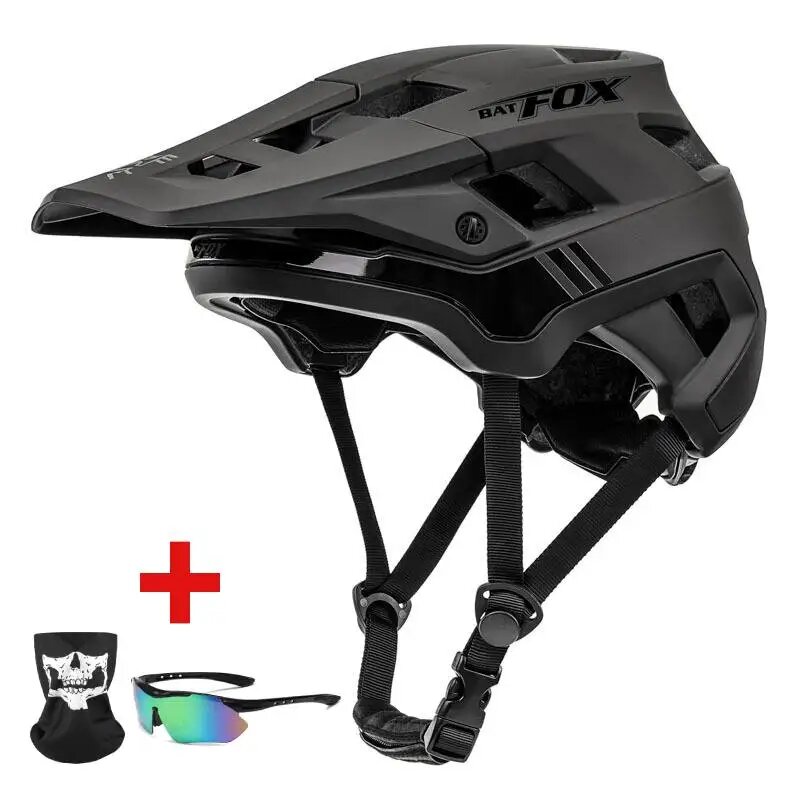 BATFOX LA303-1 MTB шлем черный BLACK-G-M