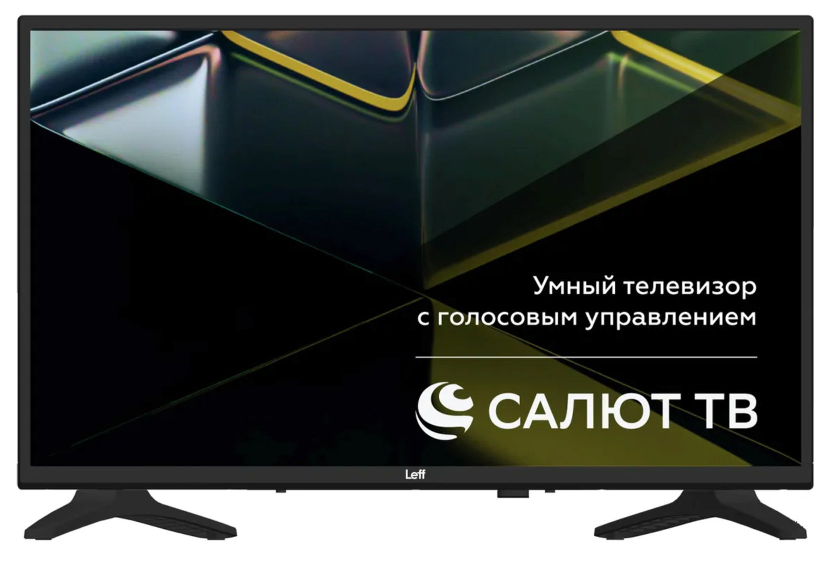 43" Телевизор LEFF 43F690T FULL HD, смарт ТВ, Салют ТВ, черный