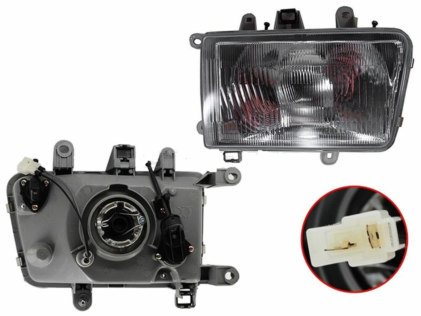 Фара Toyota Hilux Pick Up 91-94 / 4Runner 92-95 / Hilux Surf 91-95 (Справа)