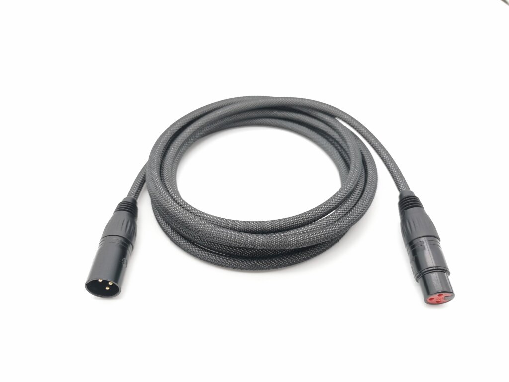 E72-XLR-M-F-0300-Z1 Кабель балансный (микрофонный) XLR-M-F, 3м, ZZcable