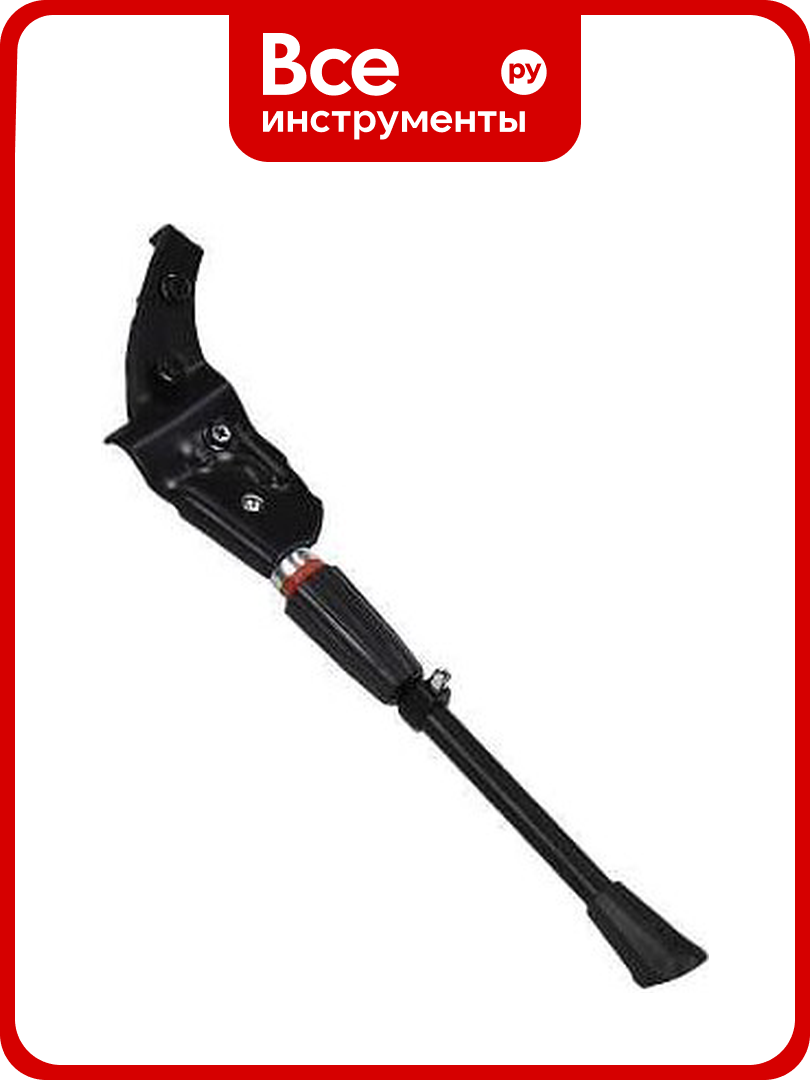 Подножка JOY KIE JK7751, из алюминия, черный цвет, перо‑образный дизайн, подходит для велосипедов стандартного диаметра