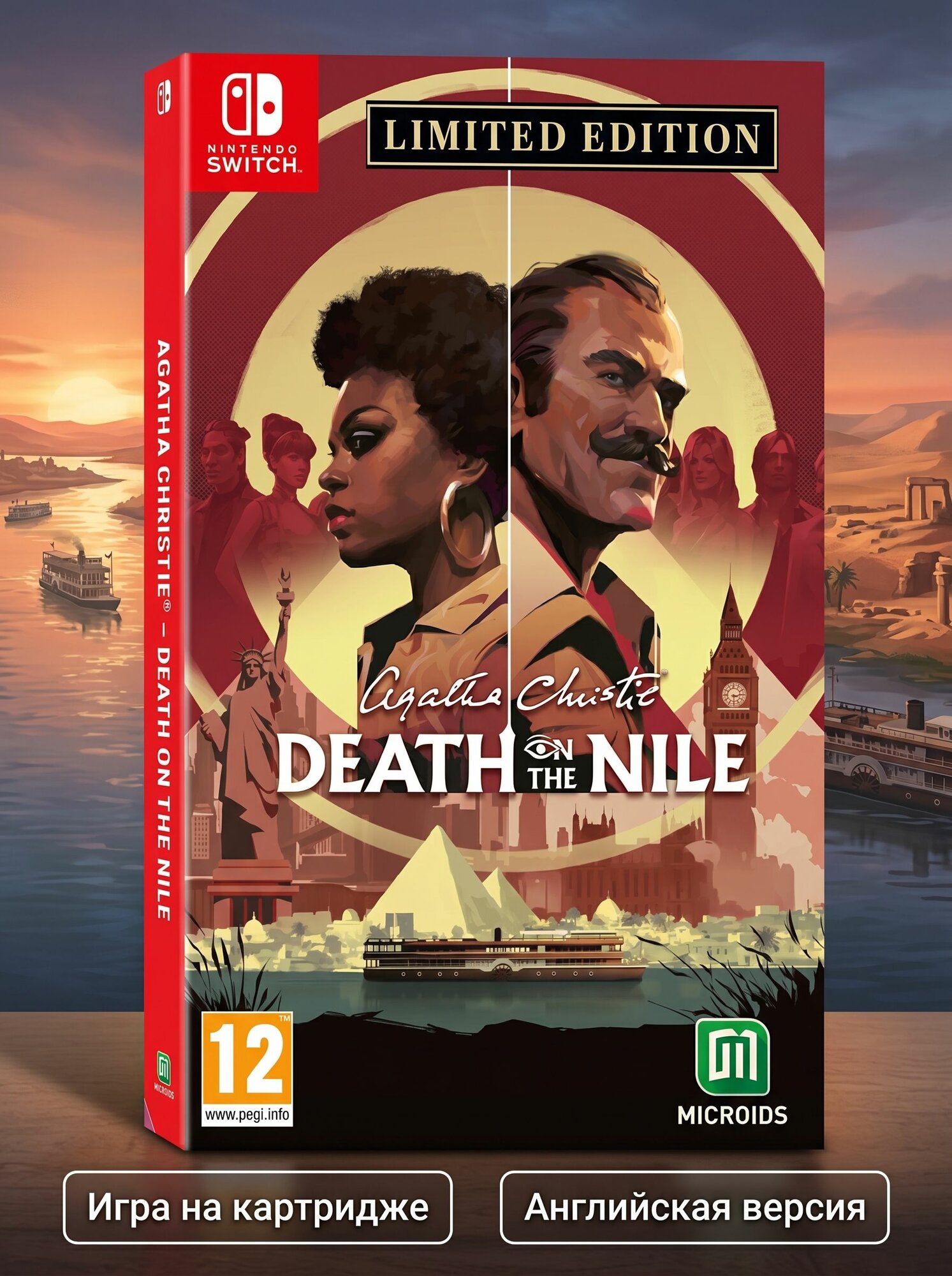 Игра Agatha Christie: Death on the Nile. Limited Edition (Nintendo Switch, Английская версия)