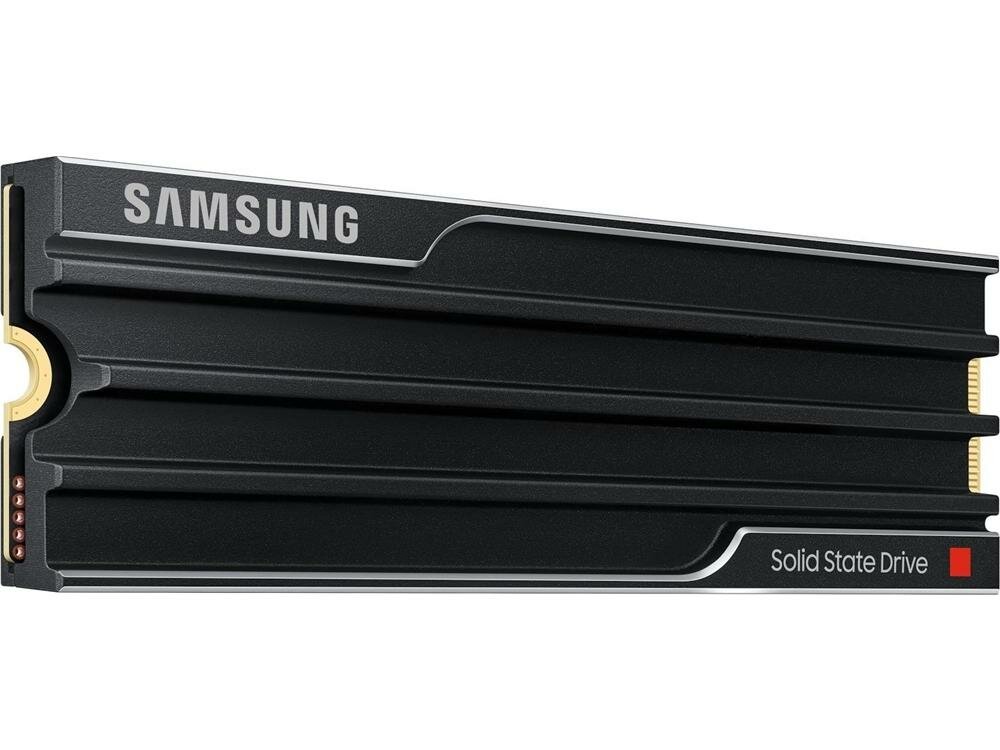 Твердотельный диск 4TB Samsung 9100 PRO, M.2, PCI-E 5.0 x4, TLC 3D NAND [R/W - 14800/13400 MB/s] с радиатором