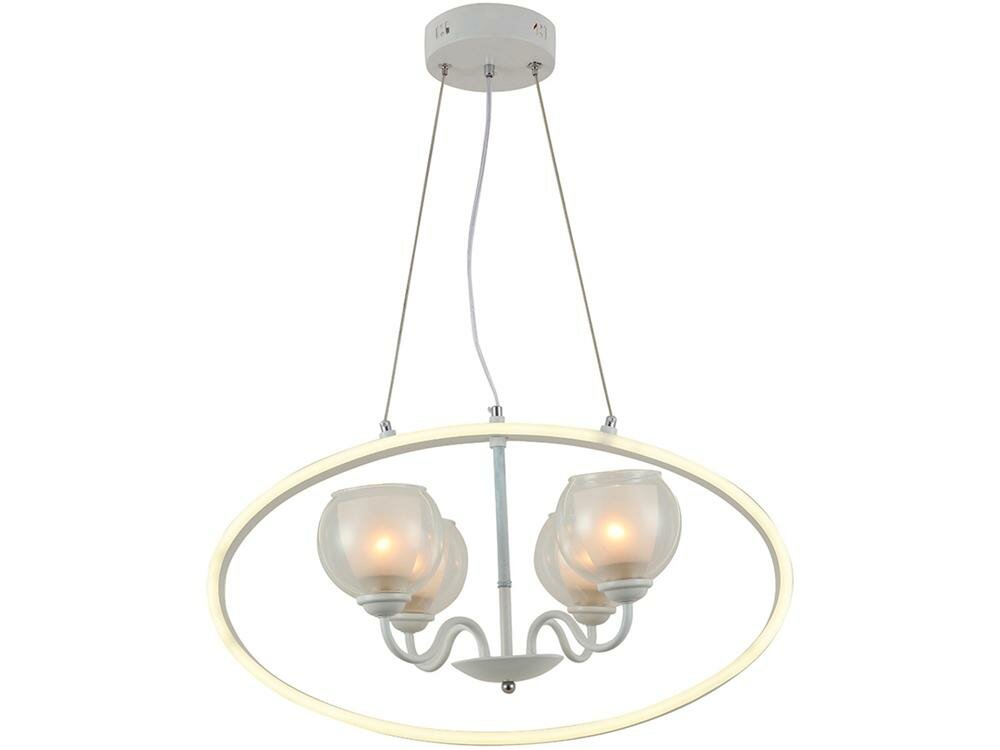 Светильник Hiper Люстра HIPER H806-4 4E2760Вт + LED 60Вт WHITE