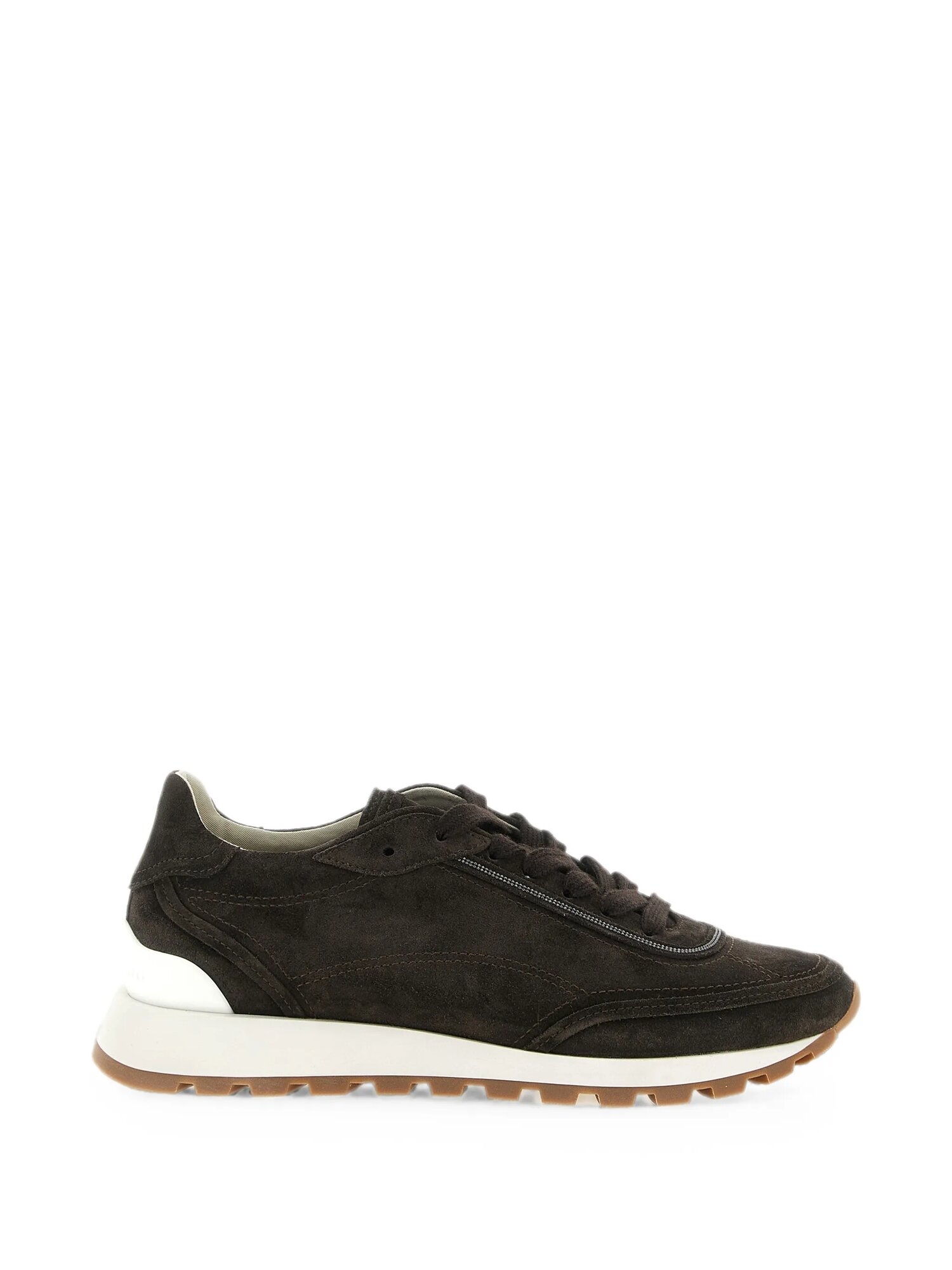 Кроссовки Monili suede sneakers