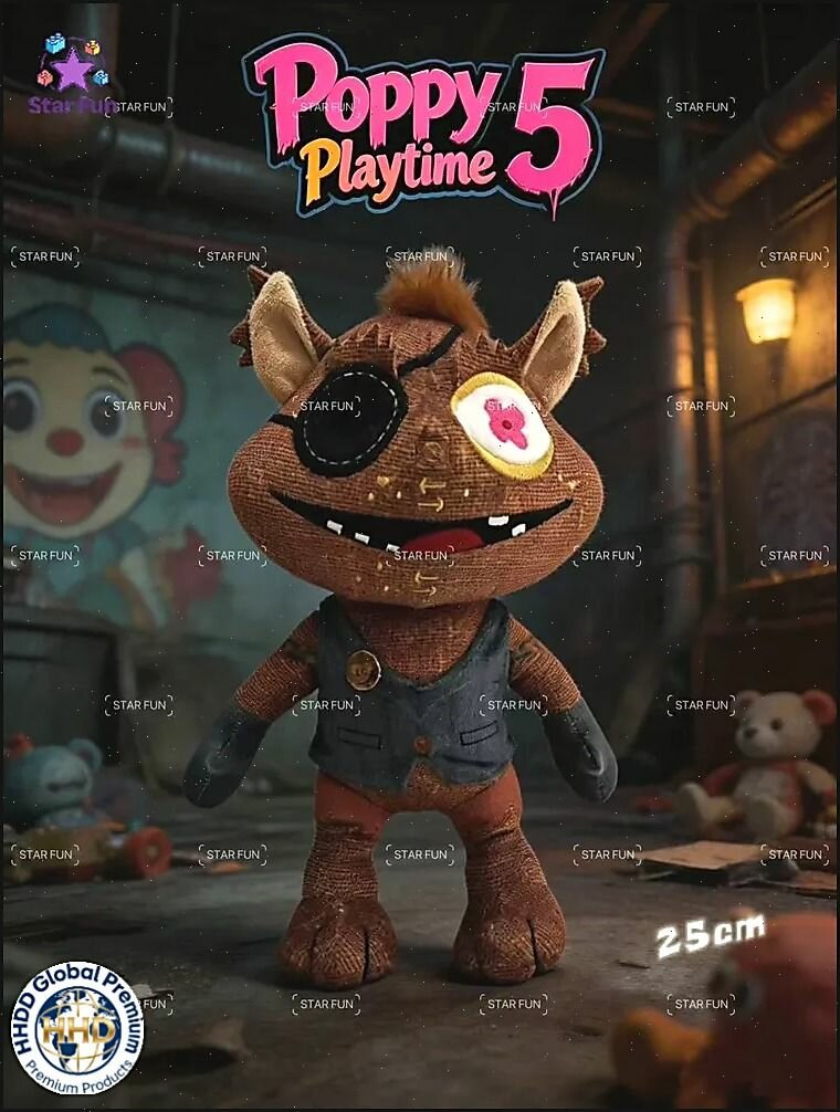 Мягкая игрушка Гиблет из Poppy Playtime Глава 5 25 см флис Италия