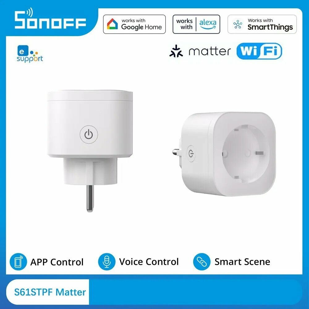 SONOFF iPlug Gen2 S61s имеет значение над умным разъемом WiFi
