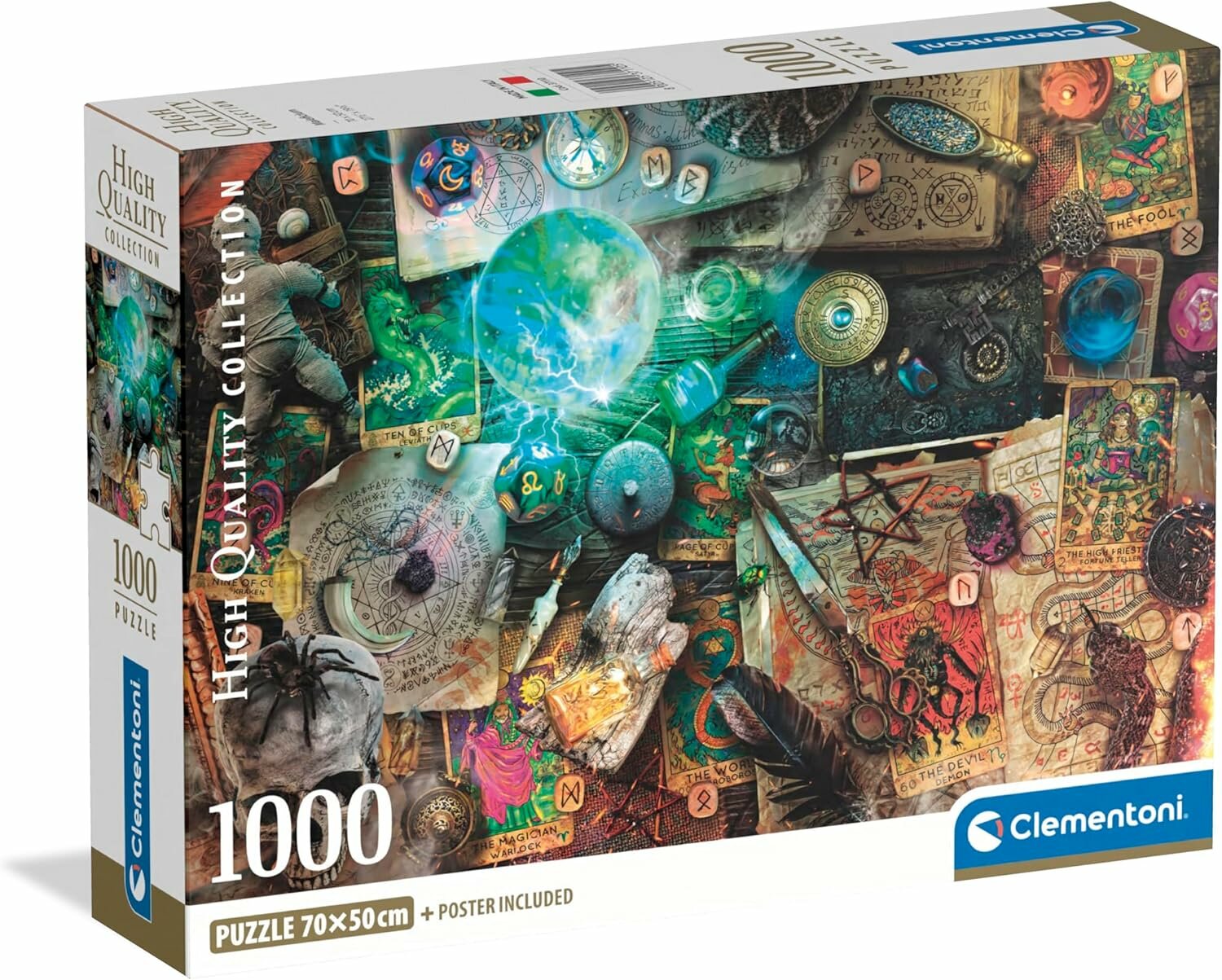 Пазл для взрослых Clementoni 1000 деталей, элементов: Колдовство