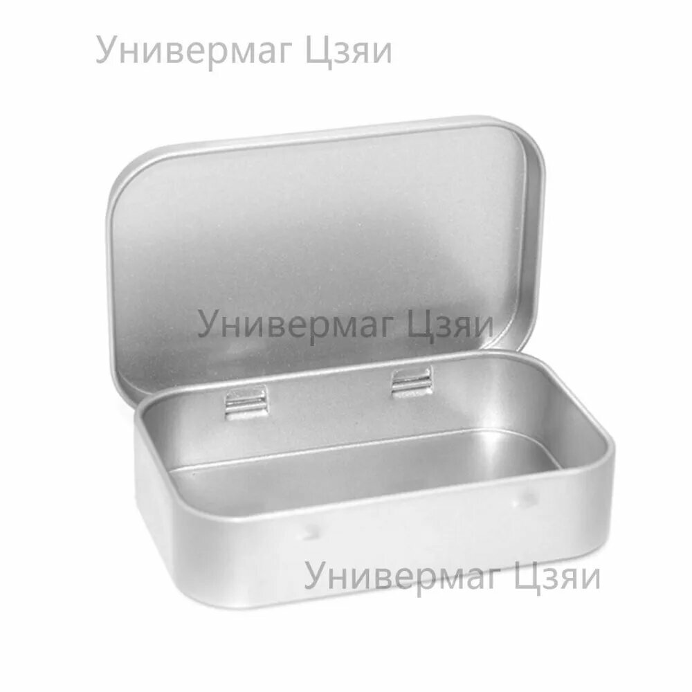 Коробка для хранения длина 9.5 см, ширина 6 см, высота 2 см.