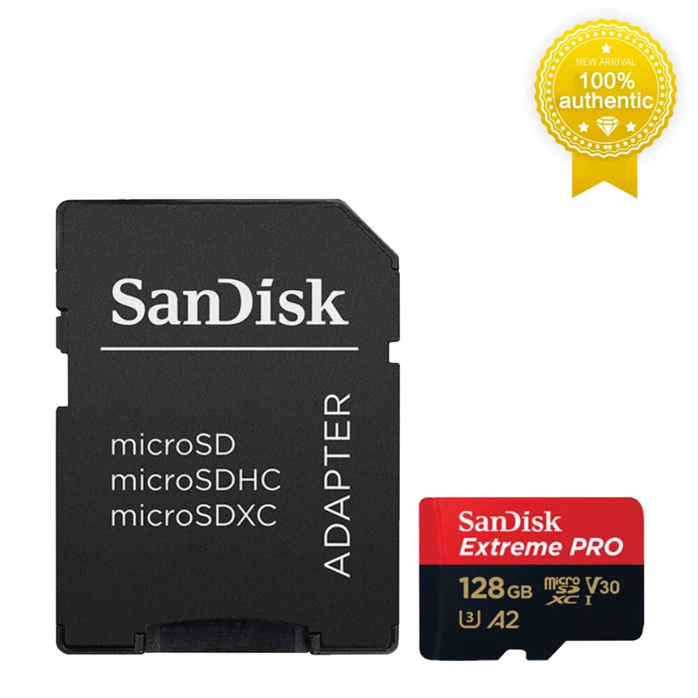 SanDisk Extreme PRO 128GB micro SD карта памяти