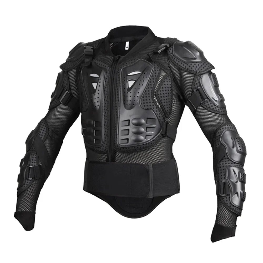 Мужская мотокуртка с защитой для тела, 3XL