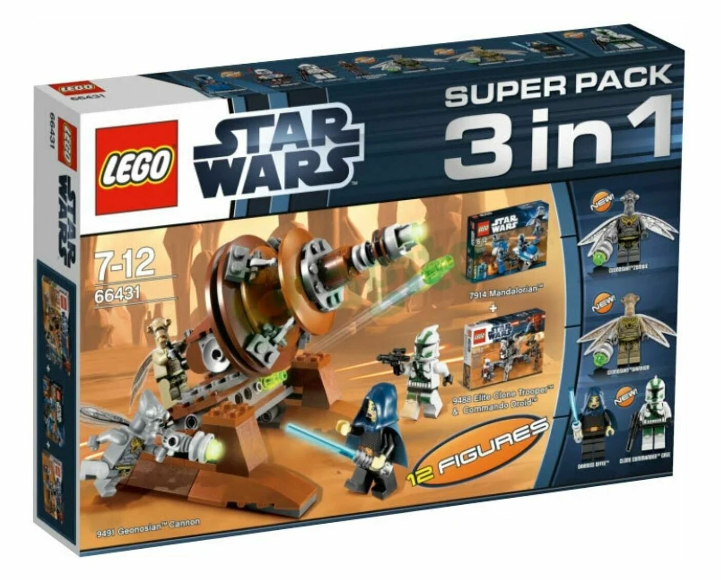 Конструктор LEGO Star Wars 66431 Super Pack 3 в 1 (входят наборы 7914, 9488 и 9491)