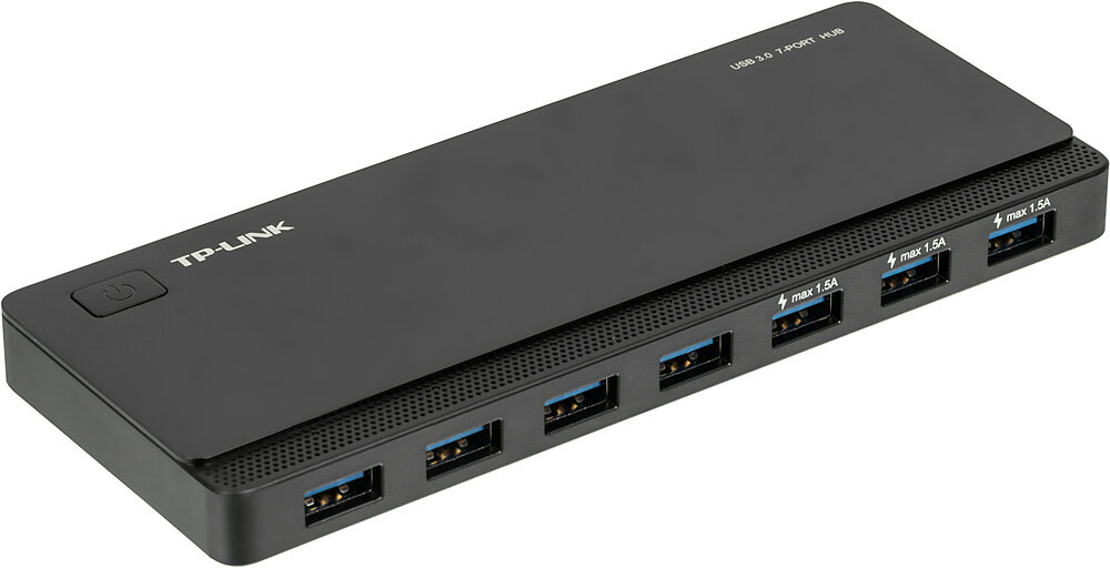 Разветвитель USB 3.0 TP-Link UH700 7порт. черный