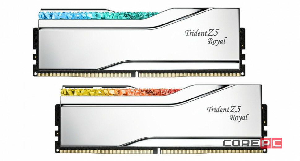 Оперативная память 64 Gb 6000 MHz G.Skill TRIDENT Z5 ROYAL RGB (F5-6000J2636H32GX2-TR5NS)