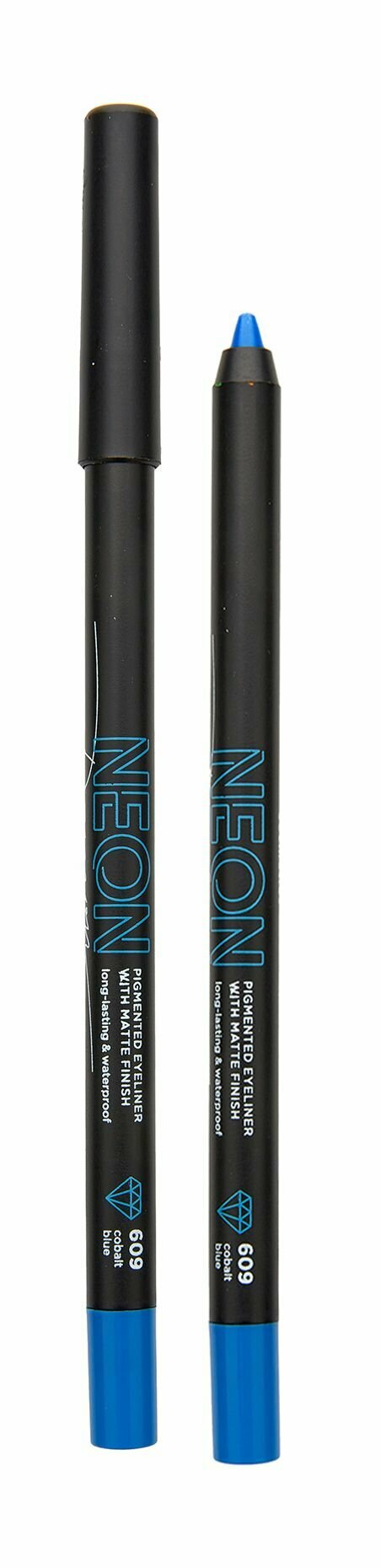 PARISA COSMETICS Карандаш для макияжа глаз Neon, 1 г, 609 Cobalt Blue