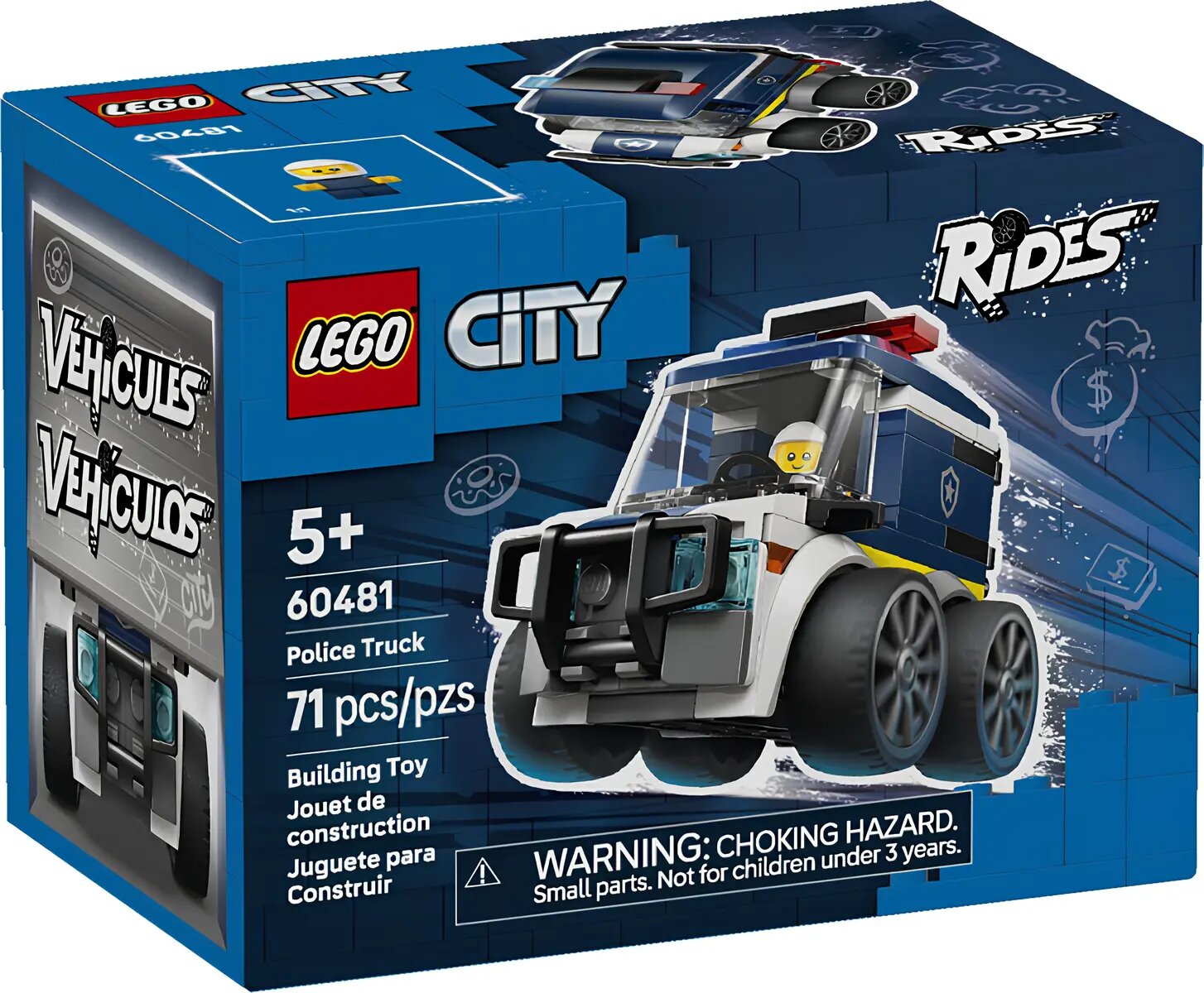 Конструктор LEGO City 60481 Полицейская машина
