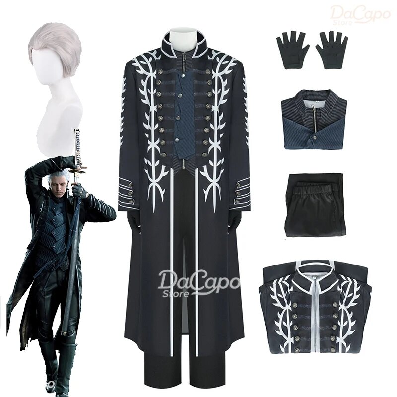 Косплей Вергил Devil May Cry, париком