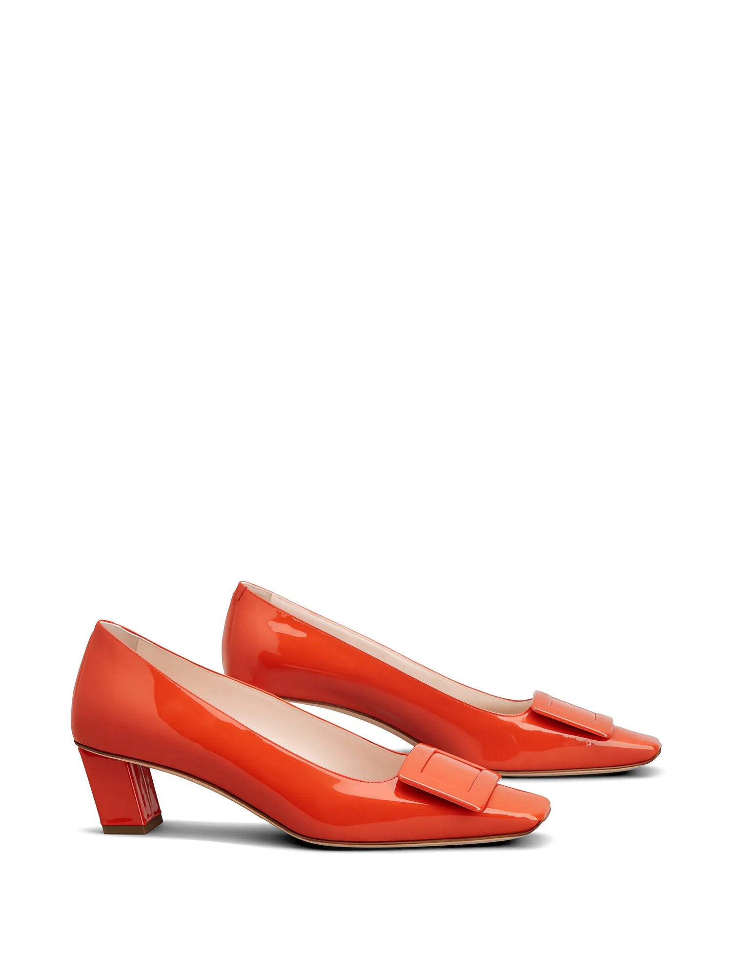 Туфли Roger Vivier Belle Vivier pumps, размер 5, red — фото 1