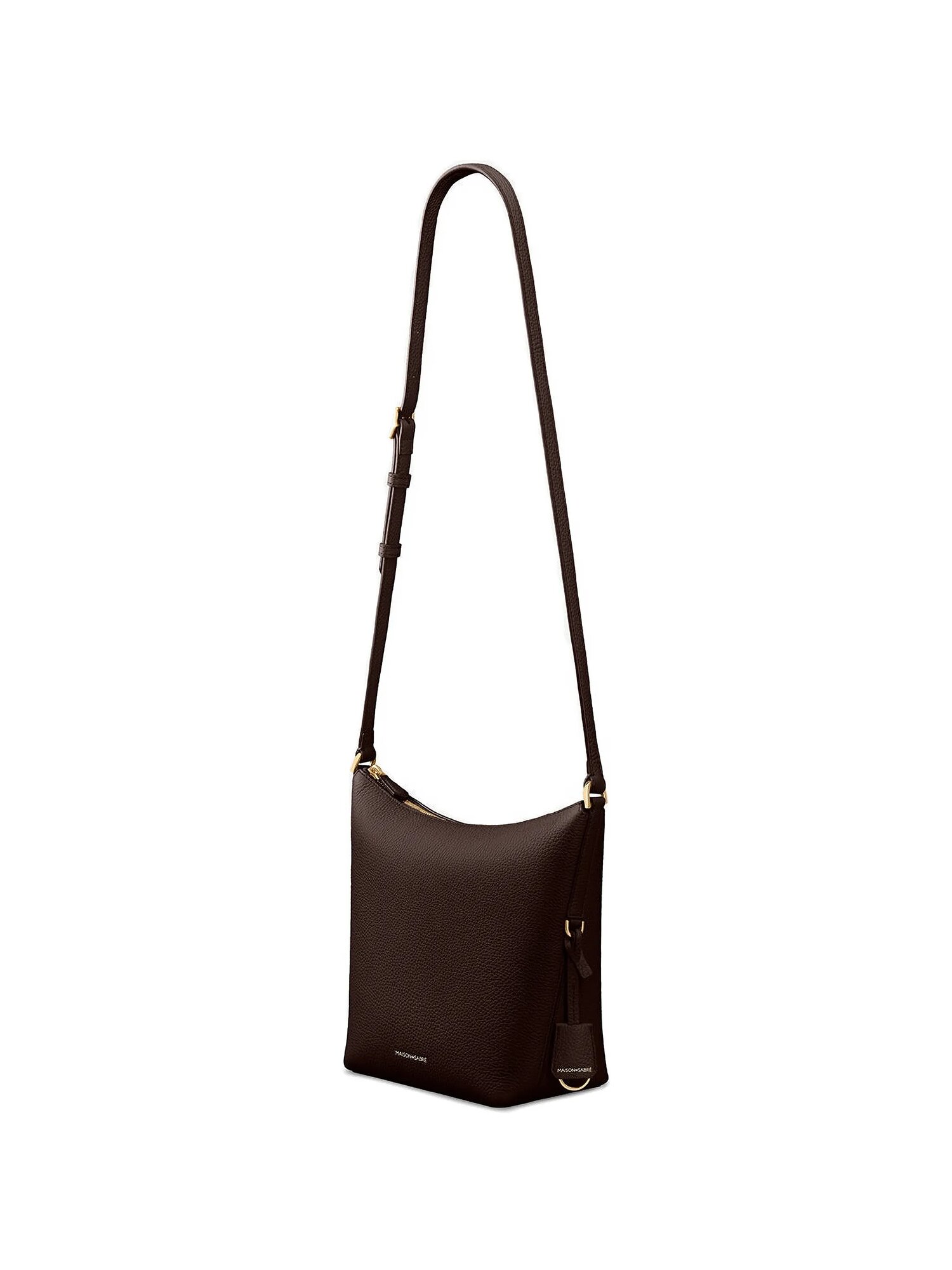 Сумка MAISON de SABRE The Zipped, brown — фото 1