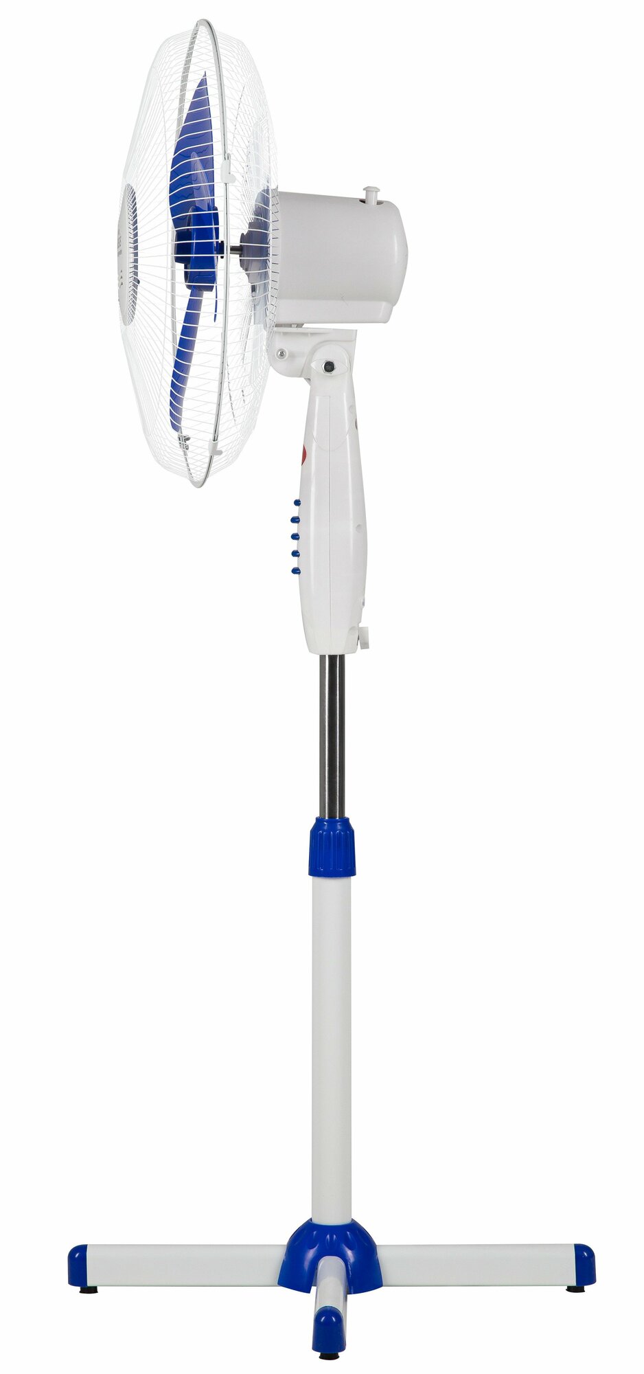Вентилятор OASIS VF-40PWB, напольный, 40Вт, 1800м³/ч, 3 скорости, подсветка, белый — фото 1