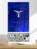 Постер на стену Lazio blue poly