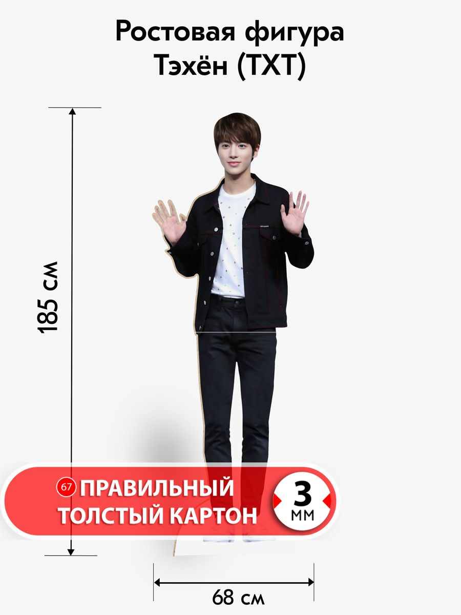 Аксессуар для фотосессий, самое это, Тэхён (TXT) 2, ростовая фигура