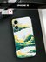 Чехол на Apple iPhone 16 / Айфон 16 с принтом Облака и космос, прозрачный