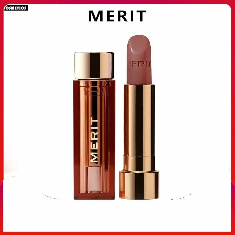 Merit Beauty Фирменная легкая увлажняющая помада с оттенком нюд, 3 г, США - Baby