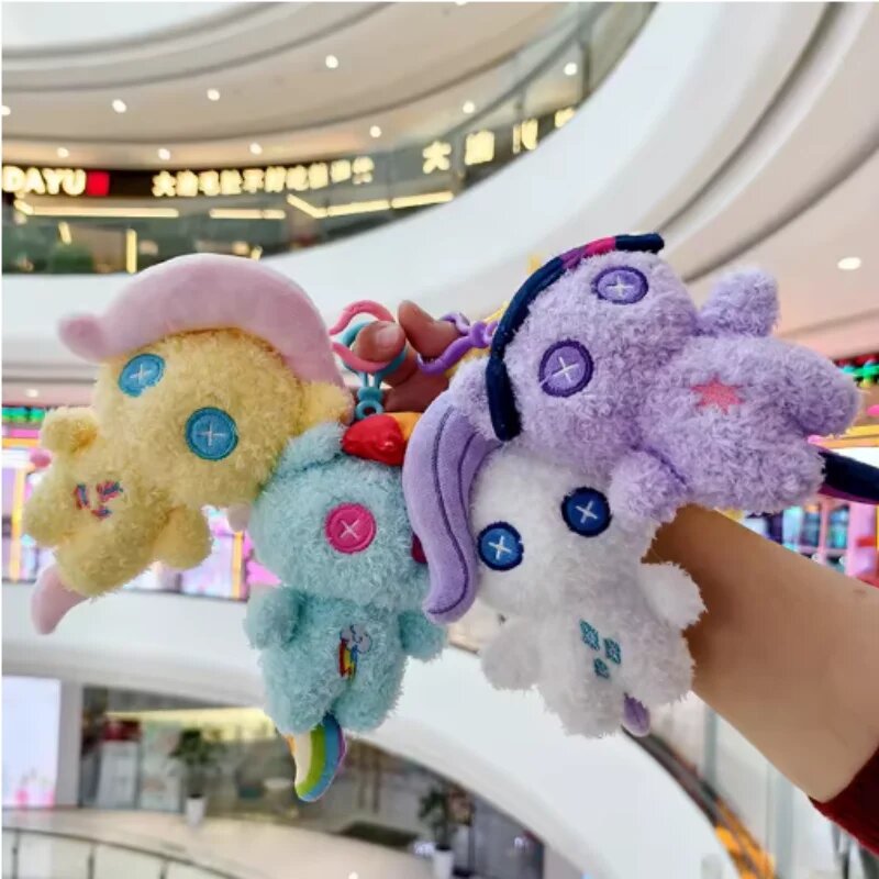 Плюшевый брелок My Little Pony, розовый, кирпичный