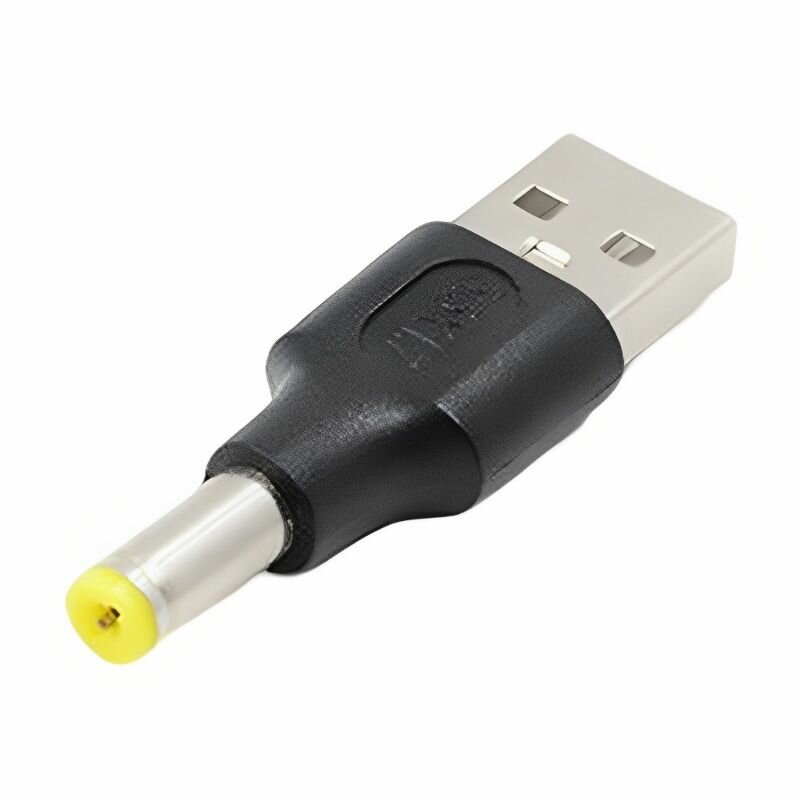 (1 шт.) Переходник USB (папа) -> DC (папа) (5.5x2.5 мм)