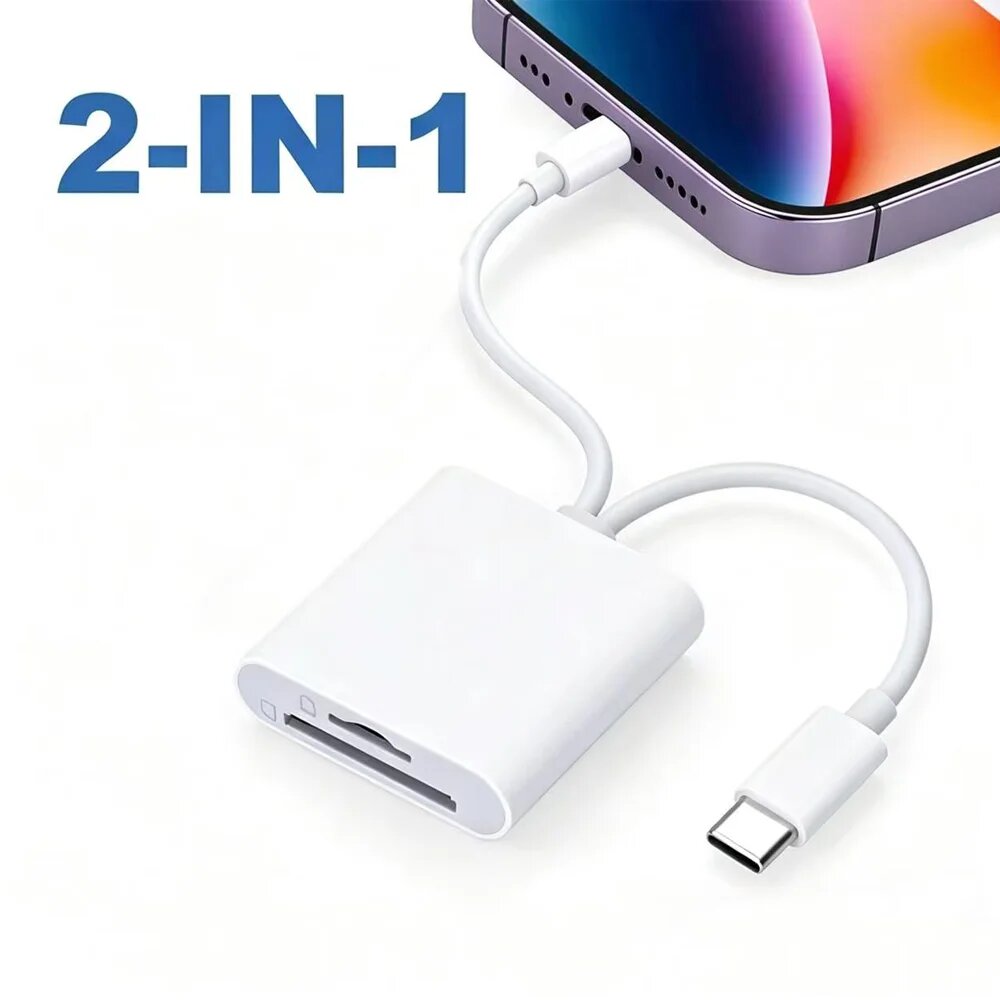 SD-кардридер для iPhone/iPad Huaxunyuan