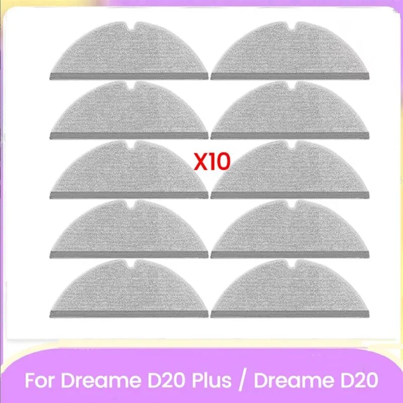 10 насадок для швабры Dreame D20 Plus / Запасные части для Dreame D20, инструмент для гигиенической уборки полов, инструмент для уборки дома.