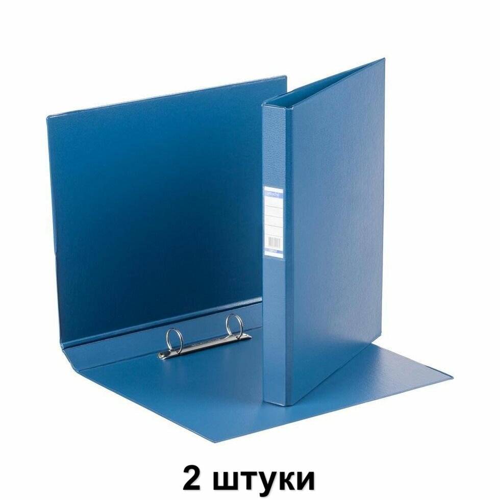 Bantex Папка на 2-х кольцах Темно-синяя, 35 мм, 2 шт