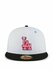 Шапка NEW ERA 59FIFTY Los Angeles Dodgers cap для мальчиков, размер S-M, white