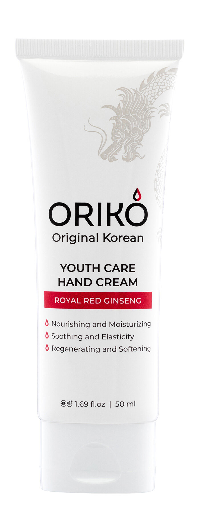 ORIKO Крем для рук Royal Red Ginseng Youth Care Hand Cream питательный, 50 мл