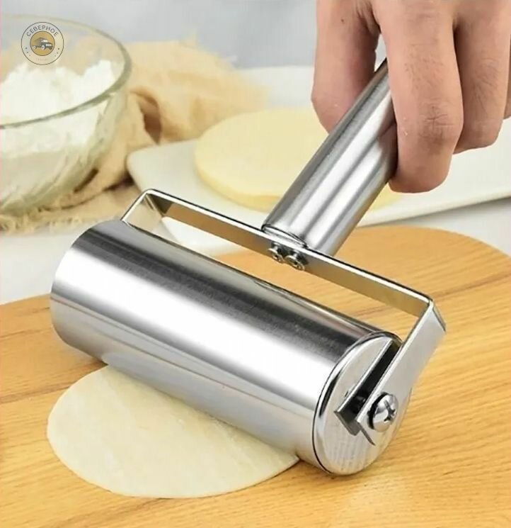 Скалка с крутящимися ручками