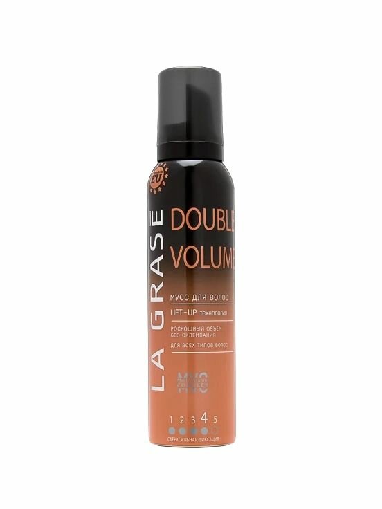 Мусс для волос LA GRASE Double Volume