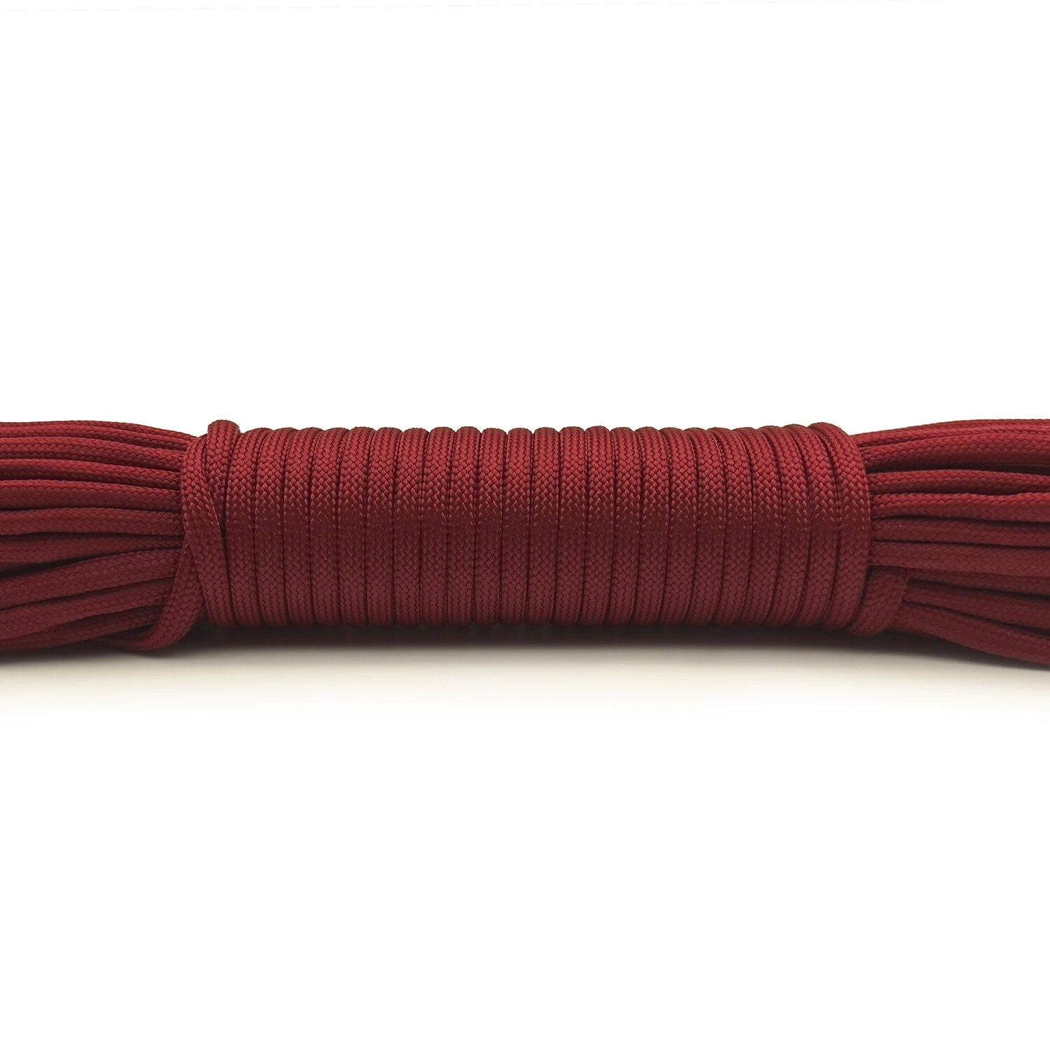 IQiuhike Паракорд 7-жильный 4 мм для кемпинга 5/10/31 м Deep Red, 10m