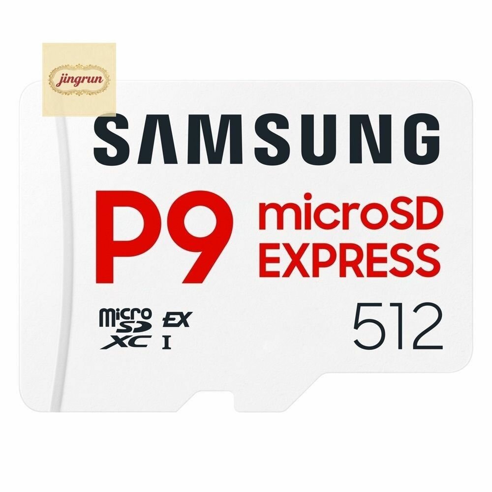 Карта памяти P9 microSD Express 512 ГБ для Nintendo Switch 2, скорость до 800 МБ/с, с поддержкой PCIe и охлаждением