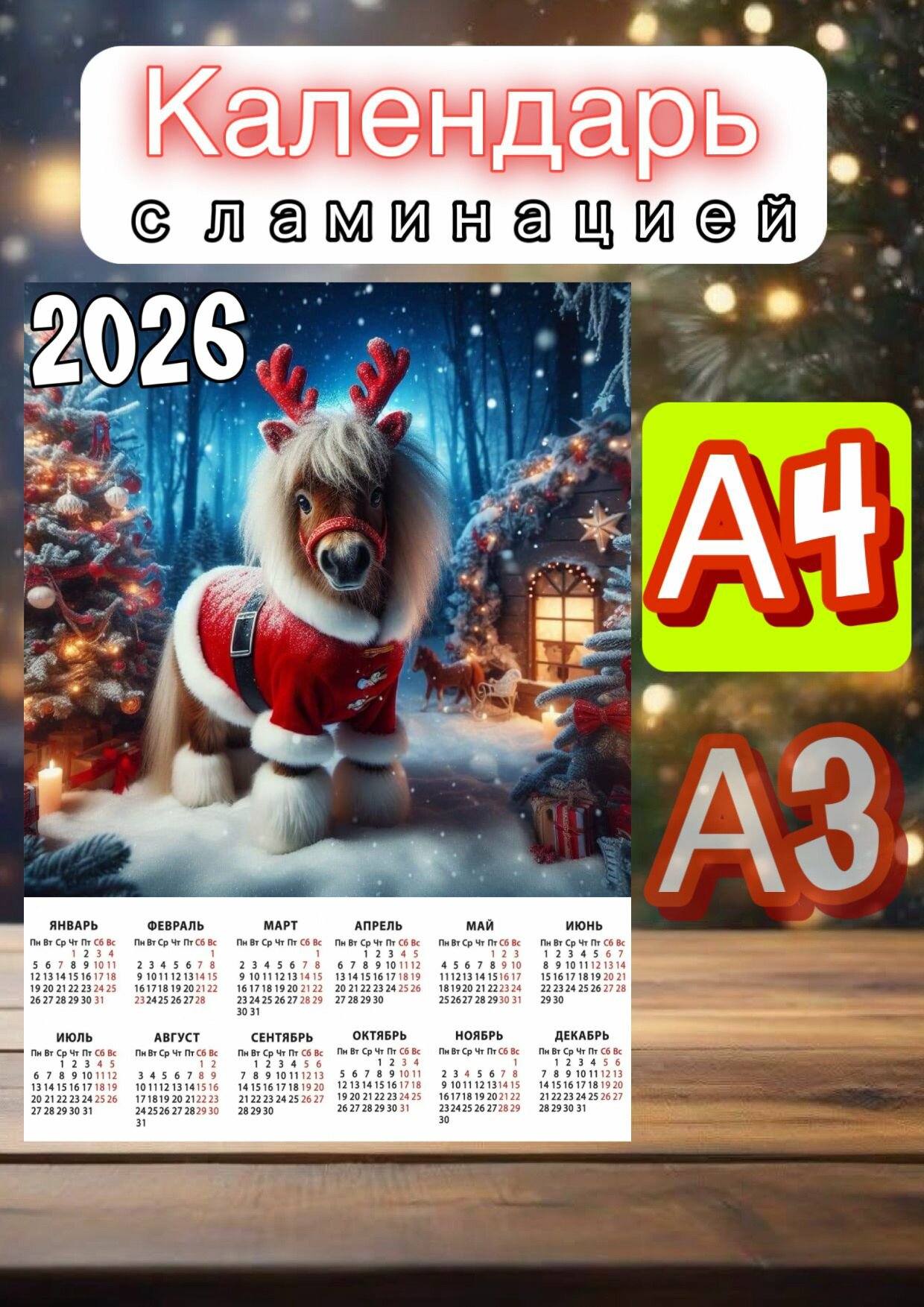 Календарь А4